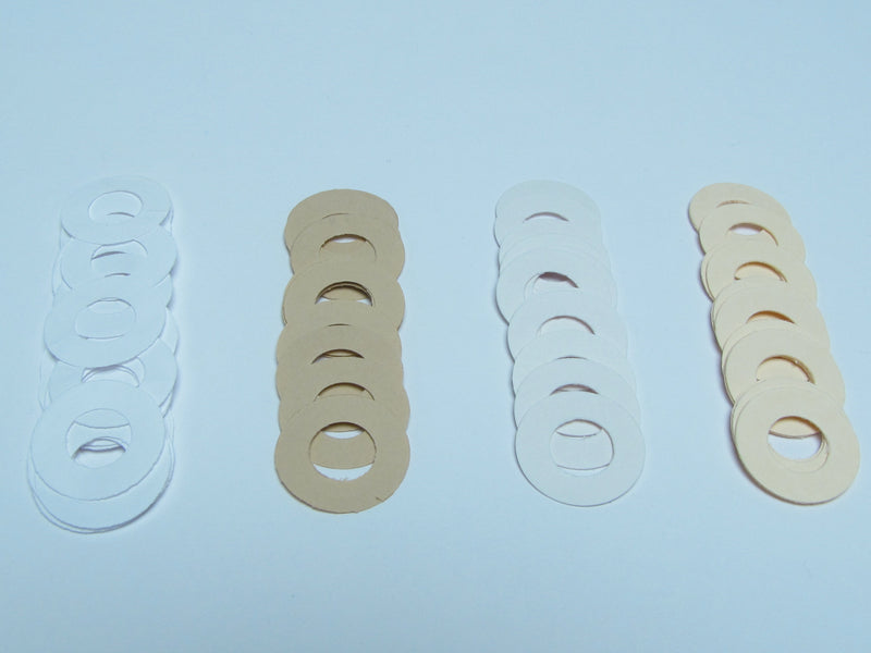 BA100 - BA101 - BA102 - BA103 - BA104 PRECUT PAPER FLUTE WASHERS ...