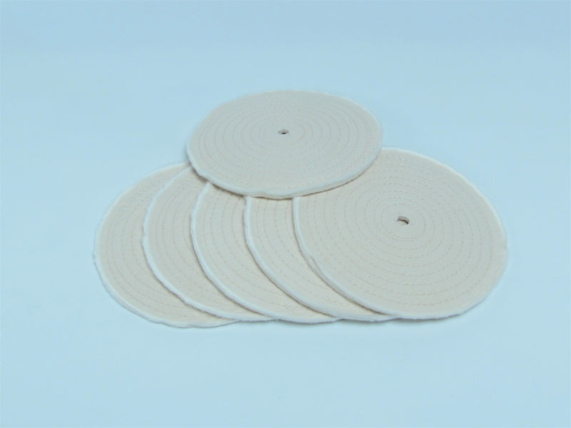 R9 8" Spiral Stitched Muslin Buff – Ferree's Tools Inc